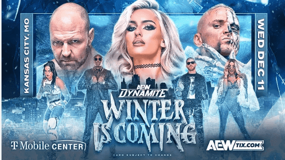 Current lineups for AEW Dynamite Winter Is Coming and Holiday Bash - WWE News, WWE Results, AEW ...