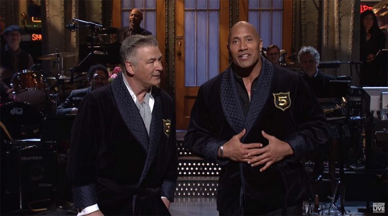 Video: Highlights of The Rock hosting season finale of "Saturday Night ...