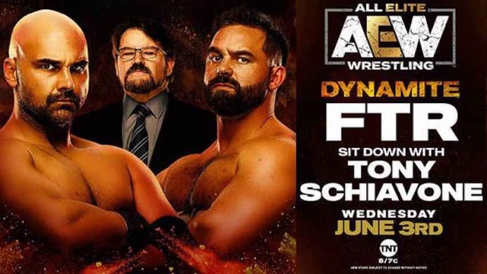 FTR to do sit-down interview with Tony Schiavone on next week’s AEW Dynamite - WWE News, WWE ...