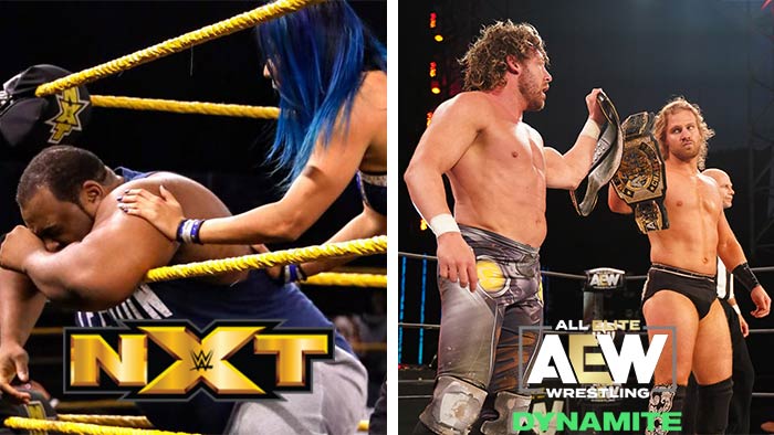 AEW Dynamite and WWE NXT Ratings: Viewership down for both shows, AEW still on top - WWE News ...