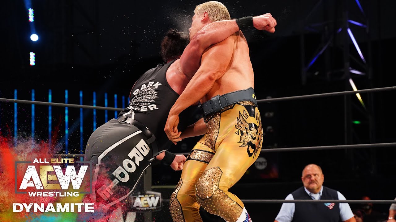 AEW Dynamite Highlights: New TNT Champion crowned, The Elite vs. The Dark Order - WWE News, WWE ...