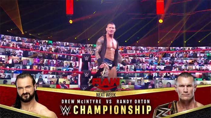 Two championship matches announced for next week's WWE Monday Night Raw ...