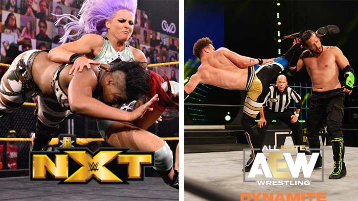 AEW Dynamite and WWE NXT Ratings: AEW's viewership down while NXT's rises - WWE News, WWE ...