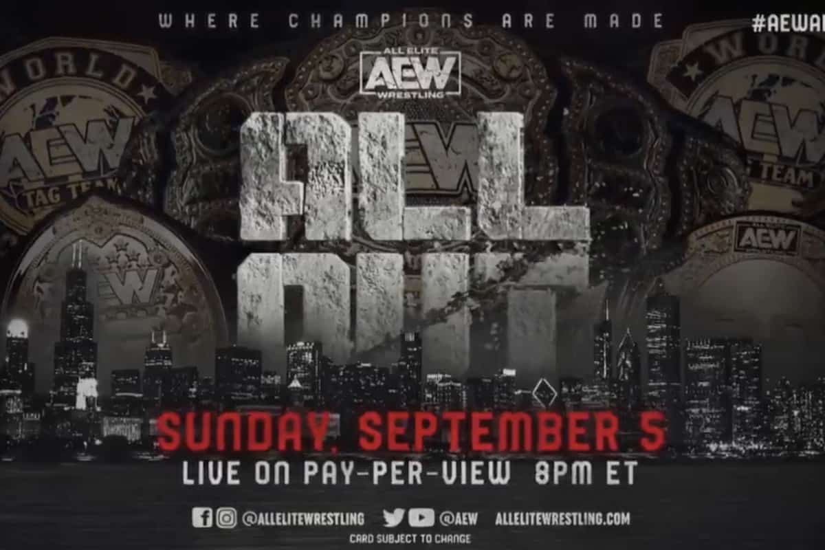 Steel Cage Tag Title Match and Paul Wight set for AEW All Out - WWE ...