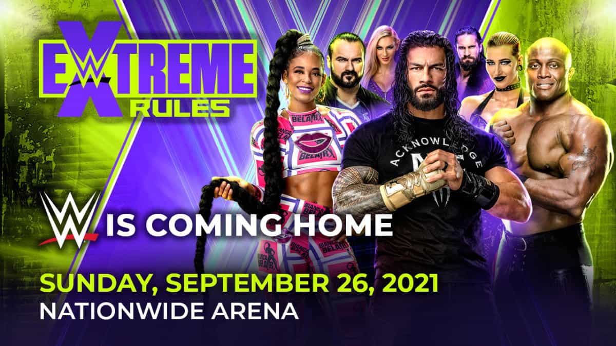 Nationwide Arena reveals Title Match for the Extreme Rules PPV - WWE ...