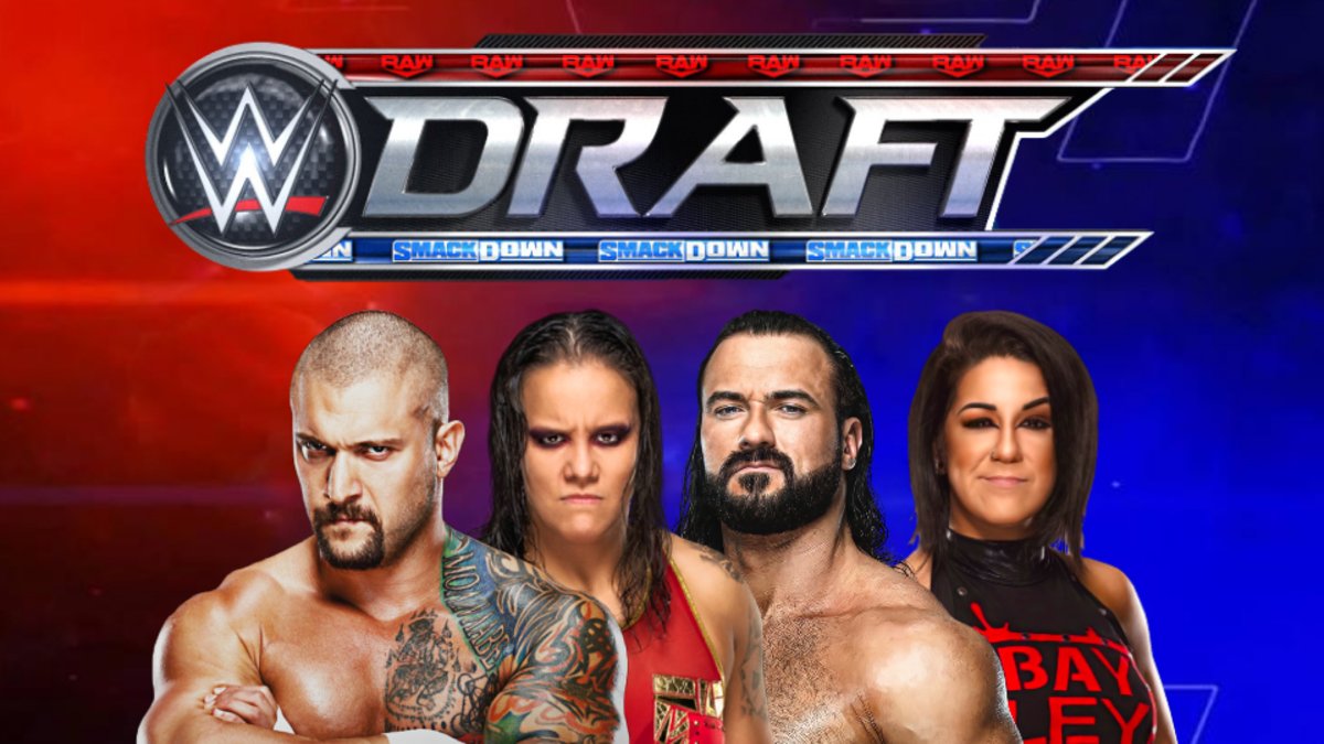 WWE announces the 2021 draft for October 1 and October 4 - WWE News ...