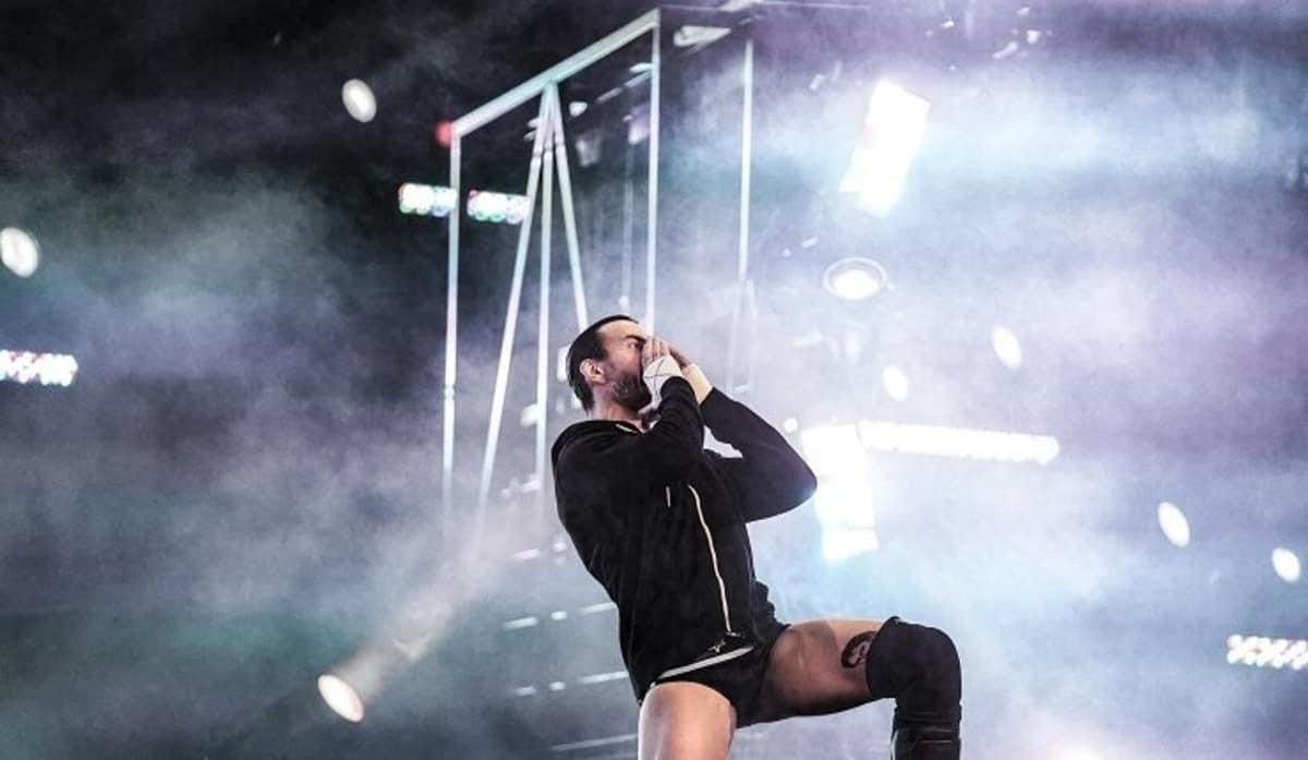 CM Punk wrestles his first match on cable TV for the first time in ...