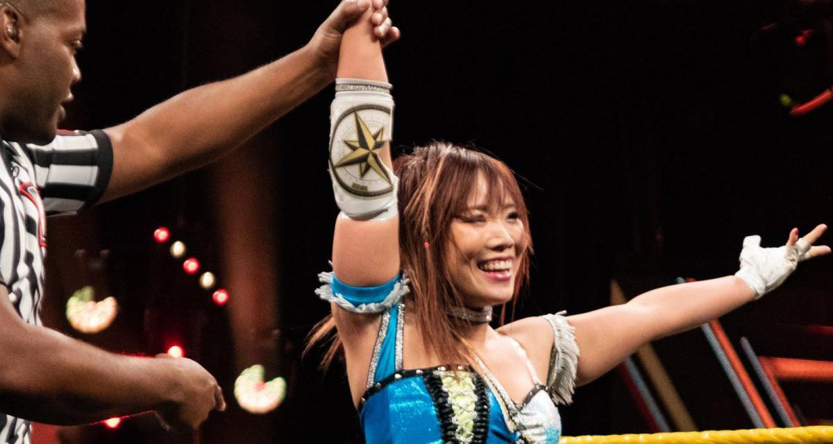 Kairi Sane reportedly is a free agent as her WWE contract has expired ...
