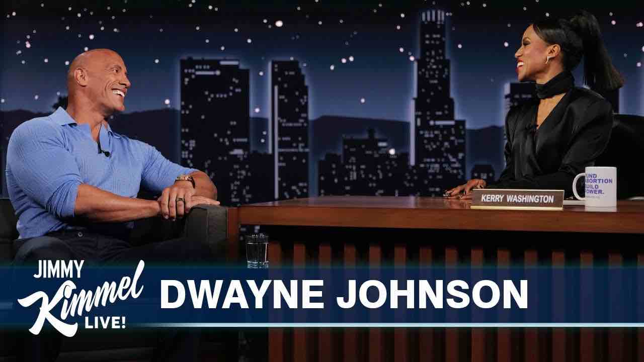 Dwayne Johnson talks on his daughter's NXT debut, Shark Week, the XFL ...