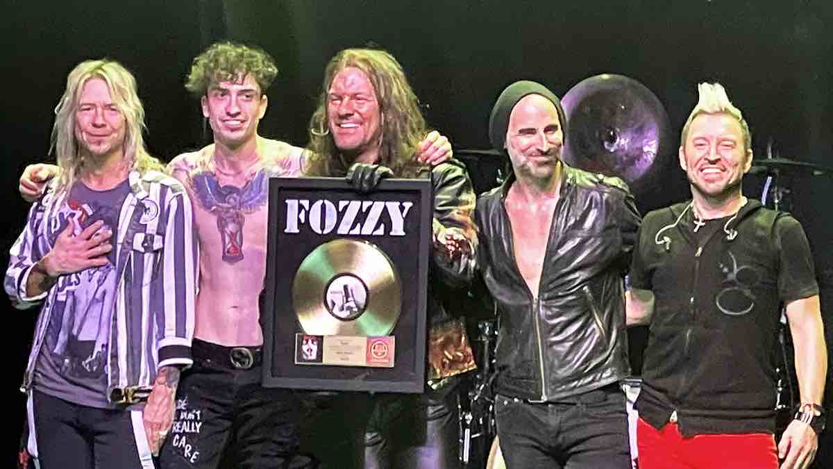 Chris Jericho announces Fozzy's "Judas" album is certified Gold by the ...