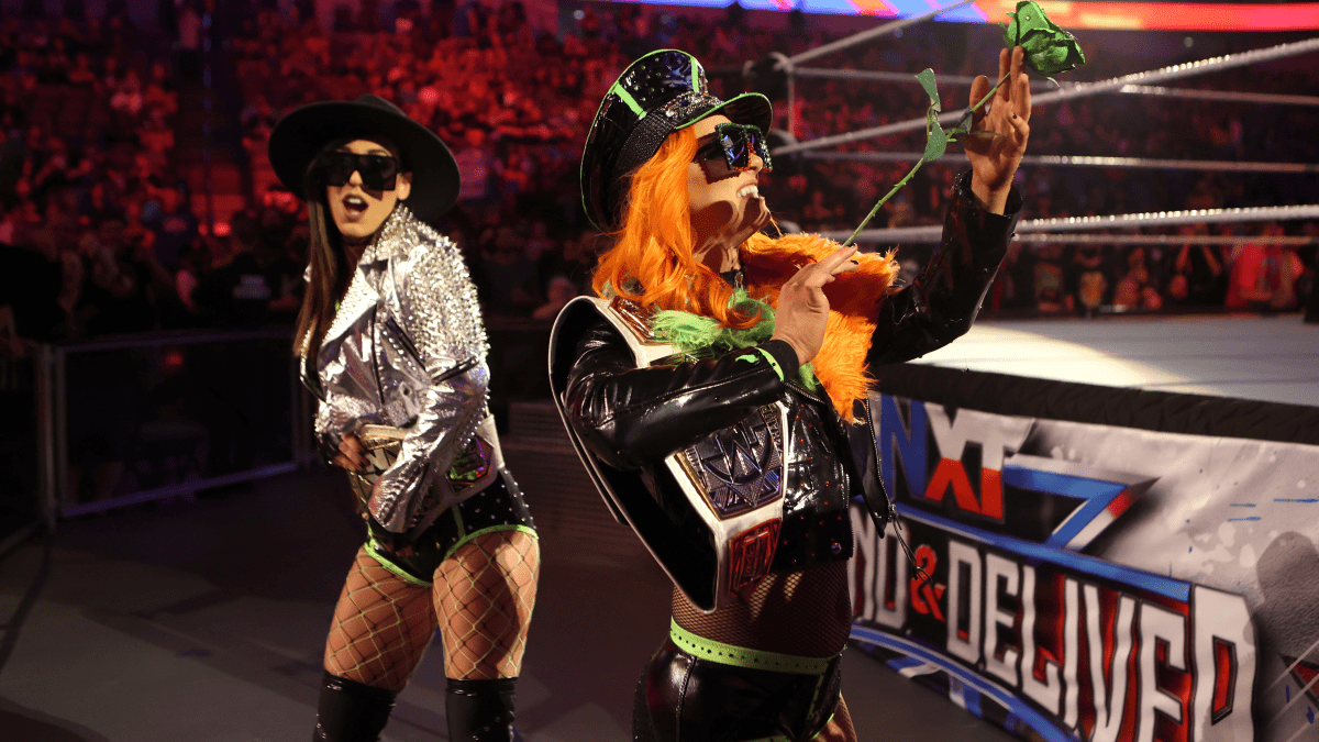 Gigi Dolin and Jacy Jayne pulled from WWE Women's Tag Team Title ...