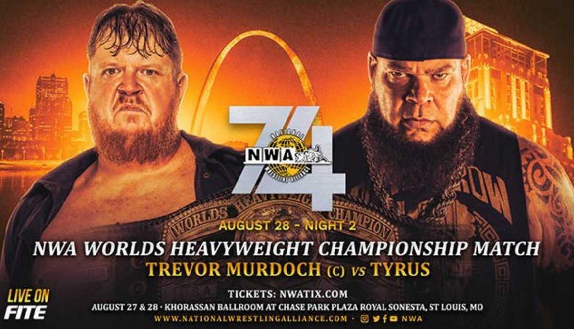 NWA 74 PPV Night 2 Quick Results - 8/28/22 (World Title Match and more ...