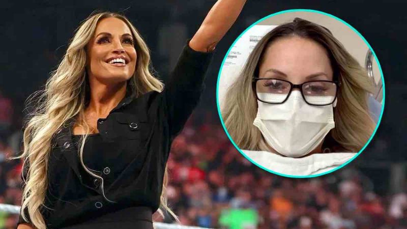 Trish Stratus provides health update following emergency appendectomy ...