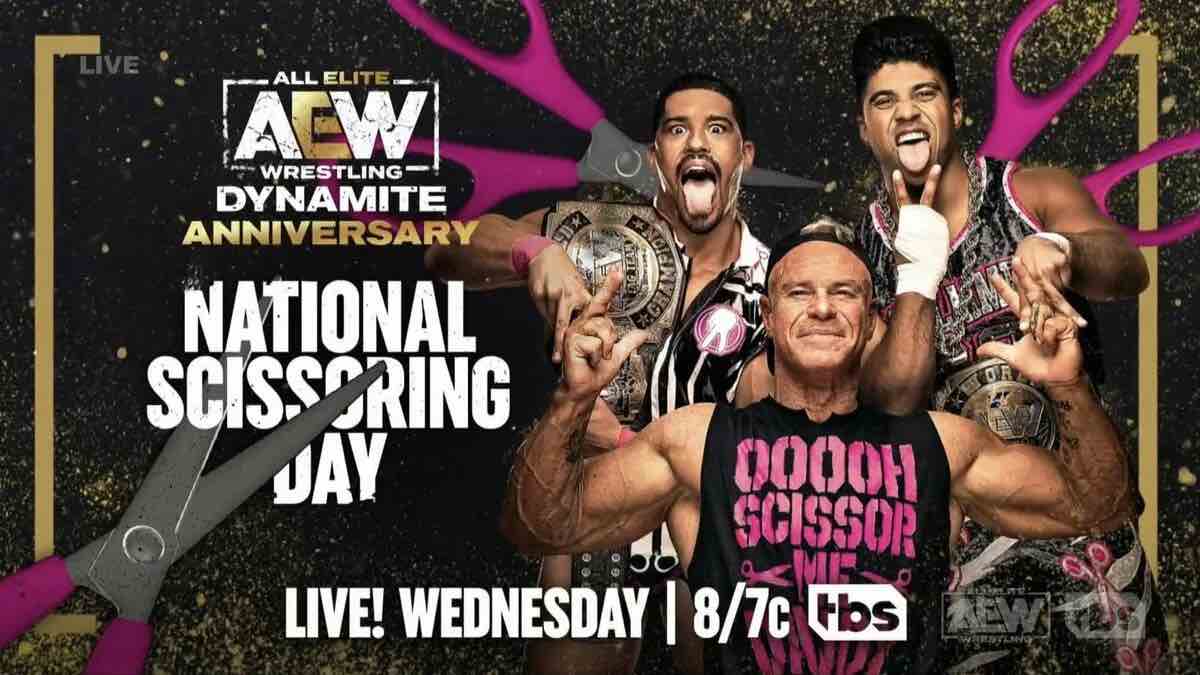 Current card for AEW Dynamite 3rd year anniversary; Note on AEW airing on Space - WWE News, WWE ...