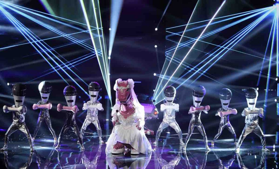 The Bride on Wednesday's episode of The Masked Singer revealed to be a ...