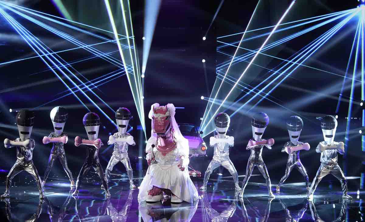The Bride on Wednesday's episode of The Masked Singer revealed to be a ...