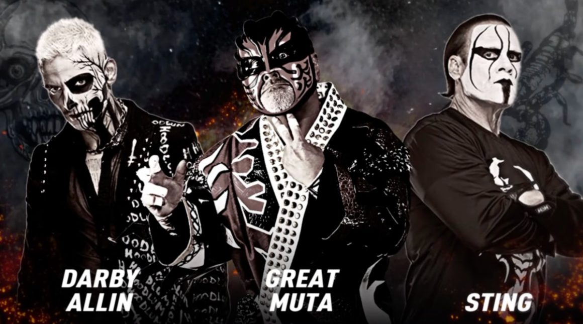 Great Muta Tagging with Sting and Darby Allin at Retirement Show - WWE News, WWE Results, AEW ...