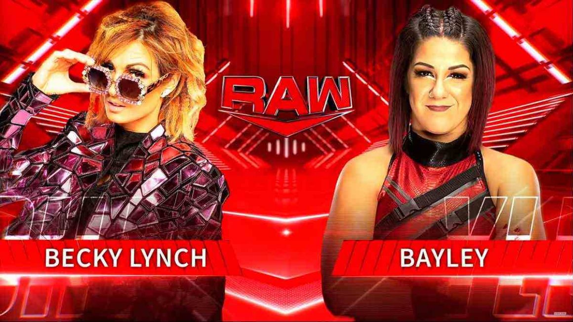 Becky Lynch vs. Bayley added to this Monday's WWE Raw - WWE News, WWE ...