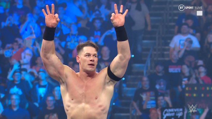 Video: WWE releases John Cena in-ring promo from Friday night's ...