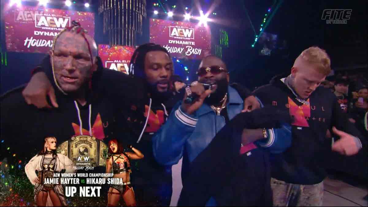 Backstage news and identity of third member of new AEW faction - WWE ...