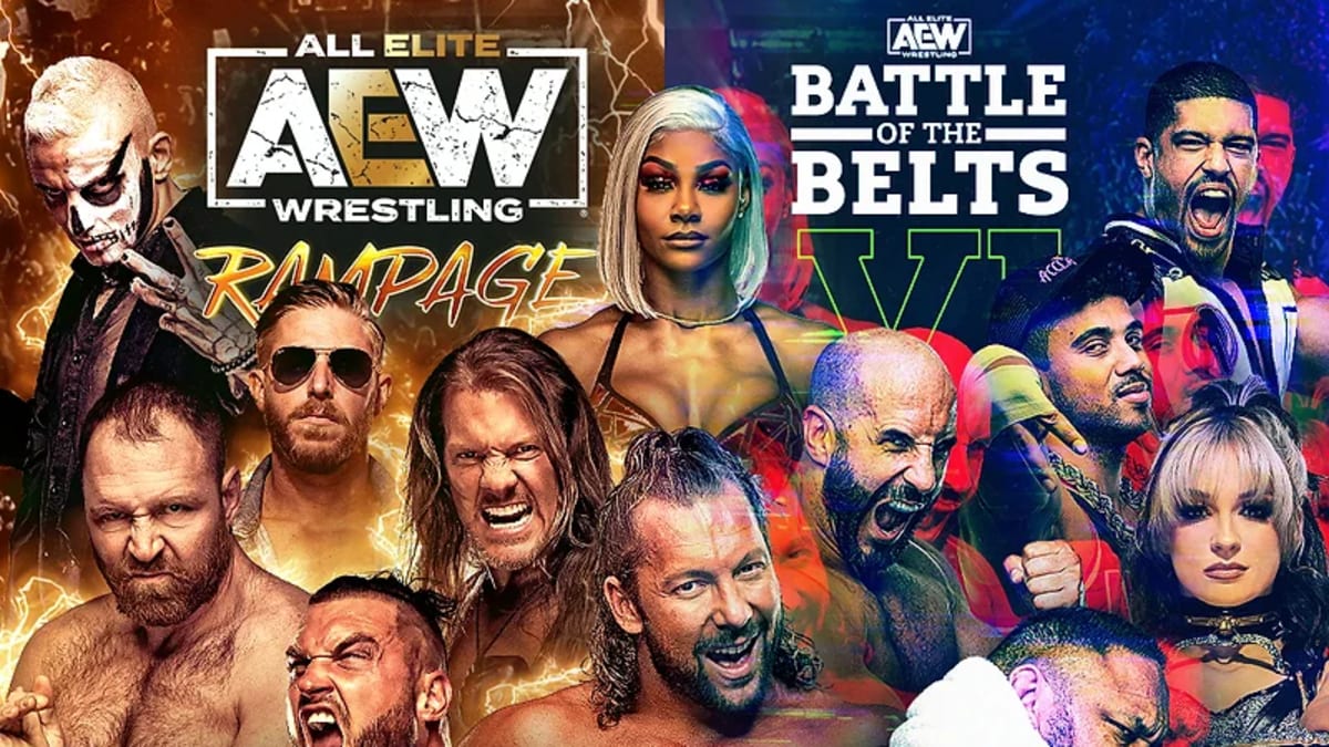 Special live episode of AEW Rampage and AEW Battle of the Belts VI coming to Rhode Island - WWE ...