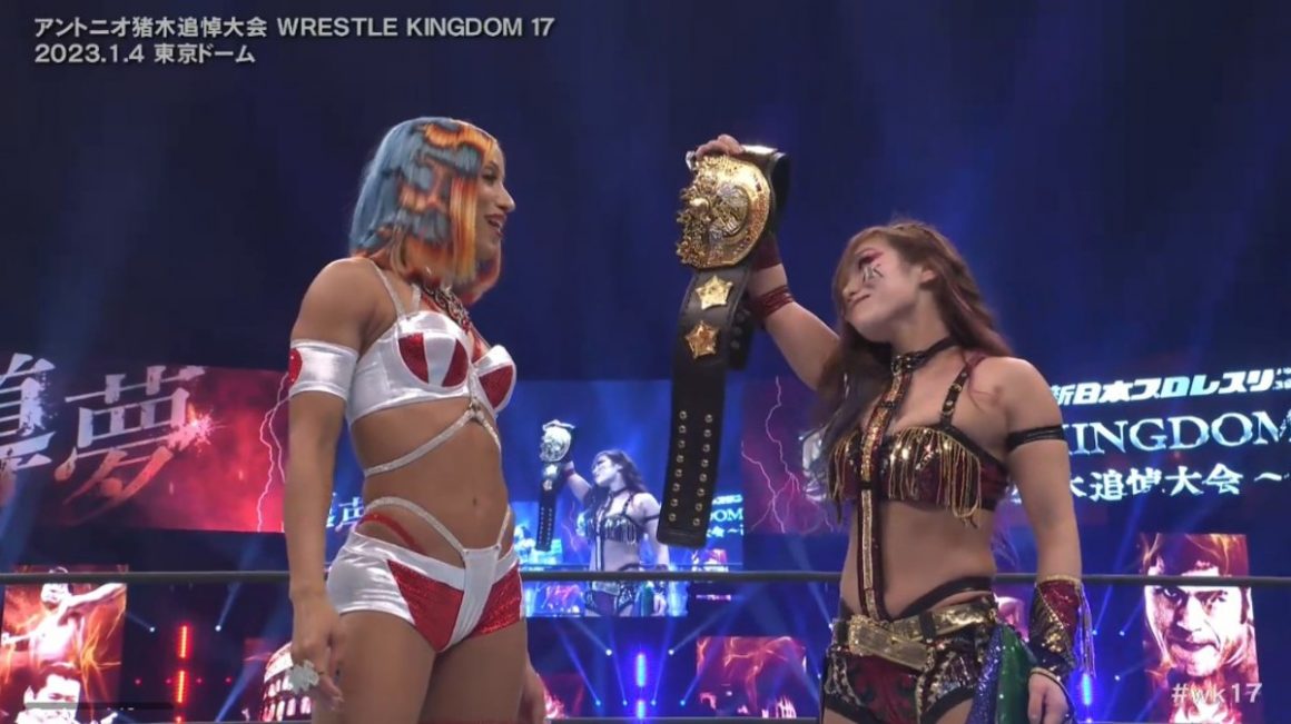 Wrestle Kingdom 17: Sasha Banks debuts; Kenny Omega wins major championship; Karl Anderson loses ...