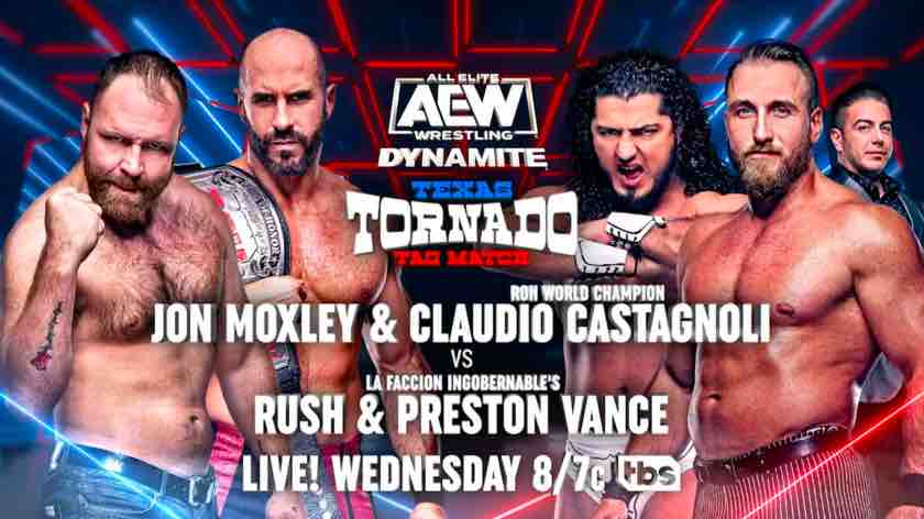 Mark Briscoe, Texas Tornado Tag Match and more set for tonight's AEW Dynamite - WWE News, WWE ...