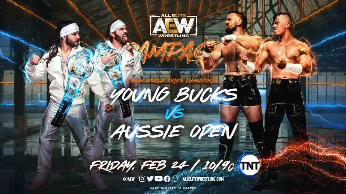 AEW Rampage Results - 2/24/23 (Young Bucks vs. Aussie Open and more ...
