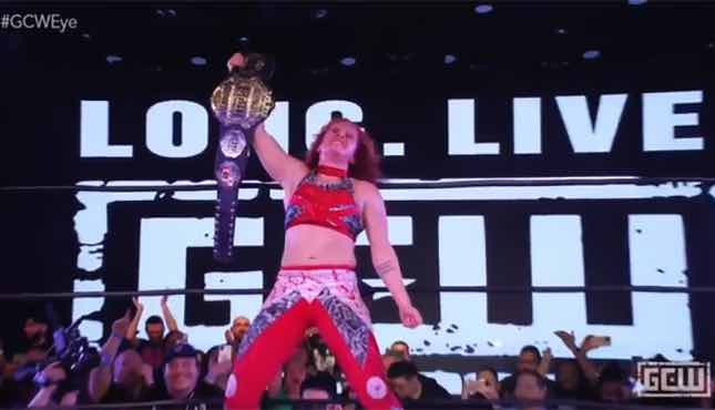 IMPACT female star wins GCW World Title at Eye For An Eye PPV - WWE ...