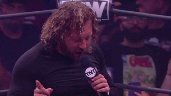 Video: Kenny Omega cuts a promo after AEW Dynamite goes off the air ...