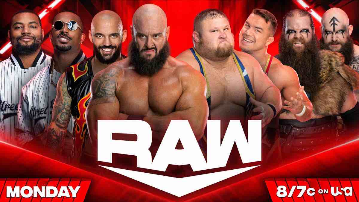 Big 8-Man Tag Team Match set for Monday's WWE Raw - WWE News, WWE ...