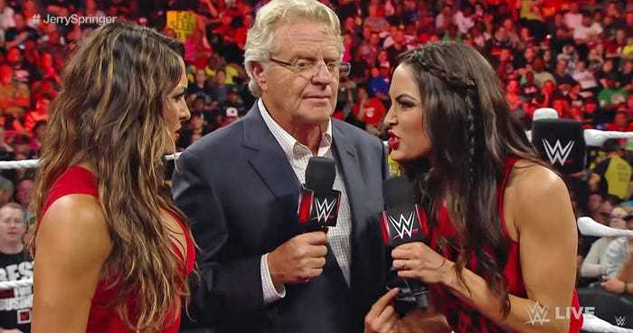 TV personality and former WWE Raw guest host Jerry Springer passes away ...