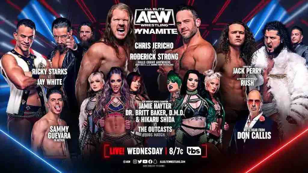 AEW Dynamite Preview: Fall Count Anywhere Match, Don Callis to speak and more! - WWE News, WWE ...