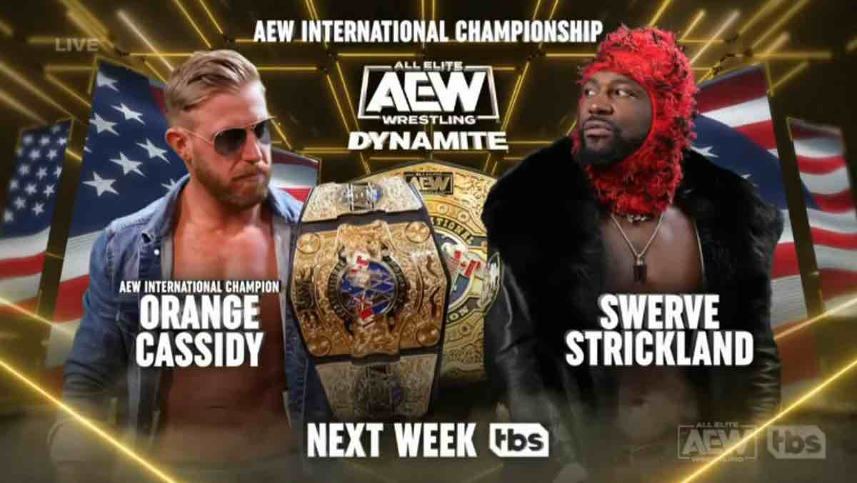 Title Match announced for next week's AEW Dynamite - WWE News, WWE Results, AEW News, AEW Results