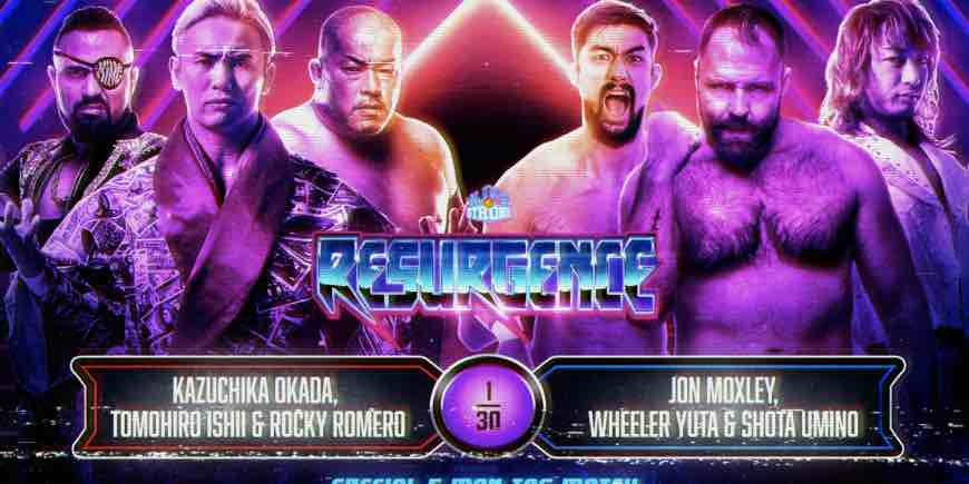 NJPW Resurgence full card featuring Jon Moxley and Wheeler Yuta - WWE News, WWE Results, AEW ...