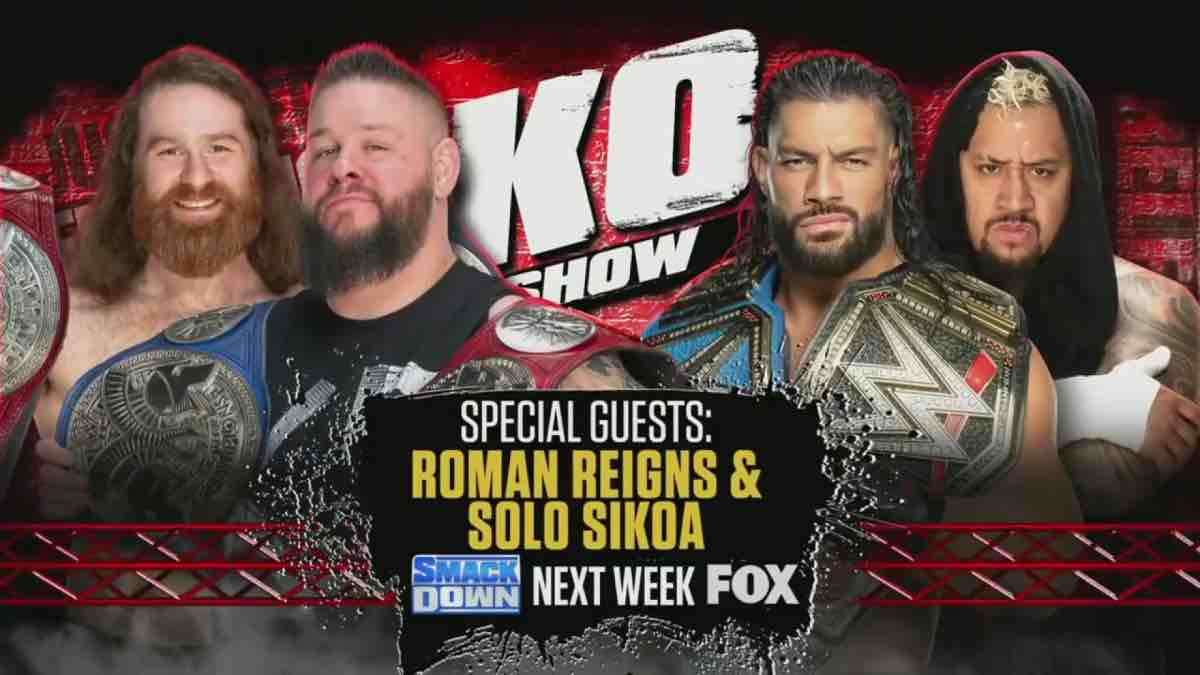 KO Show, Title Match and more set for next Friday's WWE SmackDown (No Spoilers) - WWE News, WWE ...