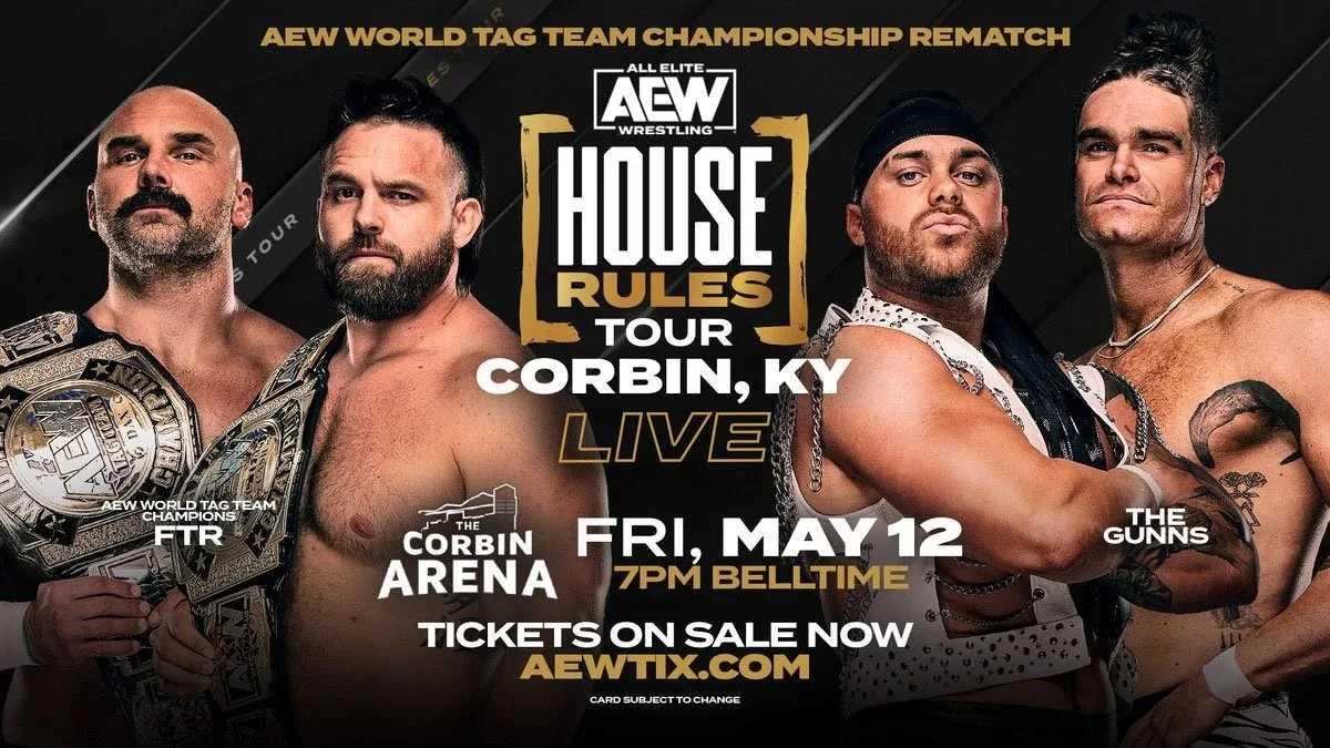 AEW House Rules live event results from Corbin, KY -(5/12/23) - WWE ...