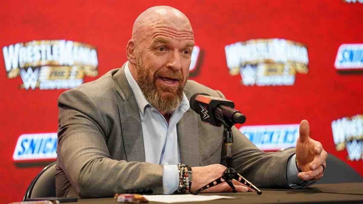 Note on Triple H; WWE Superstars promote new show at Disney's upfront ...