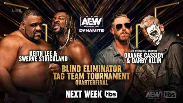 Blind Eliminator Tournament to begin on next week's AEW Dynamite - WWE News, WWE Results, AEW ...