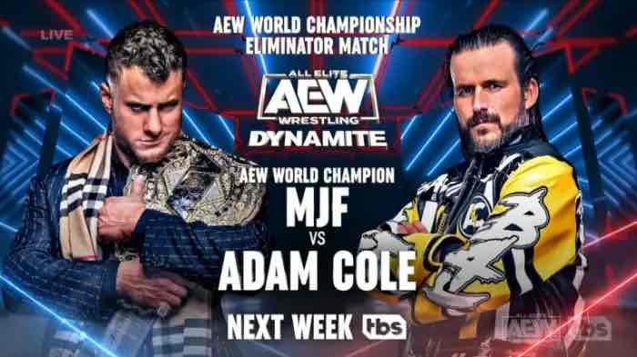 World Title Eliminator and more set for next week's AEW Dynamite - WWE News, WWE Results, AEW ...