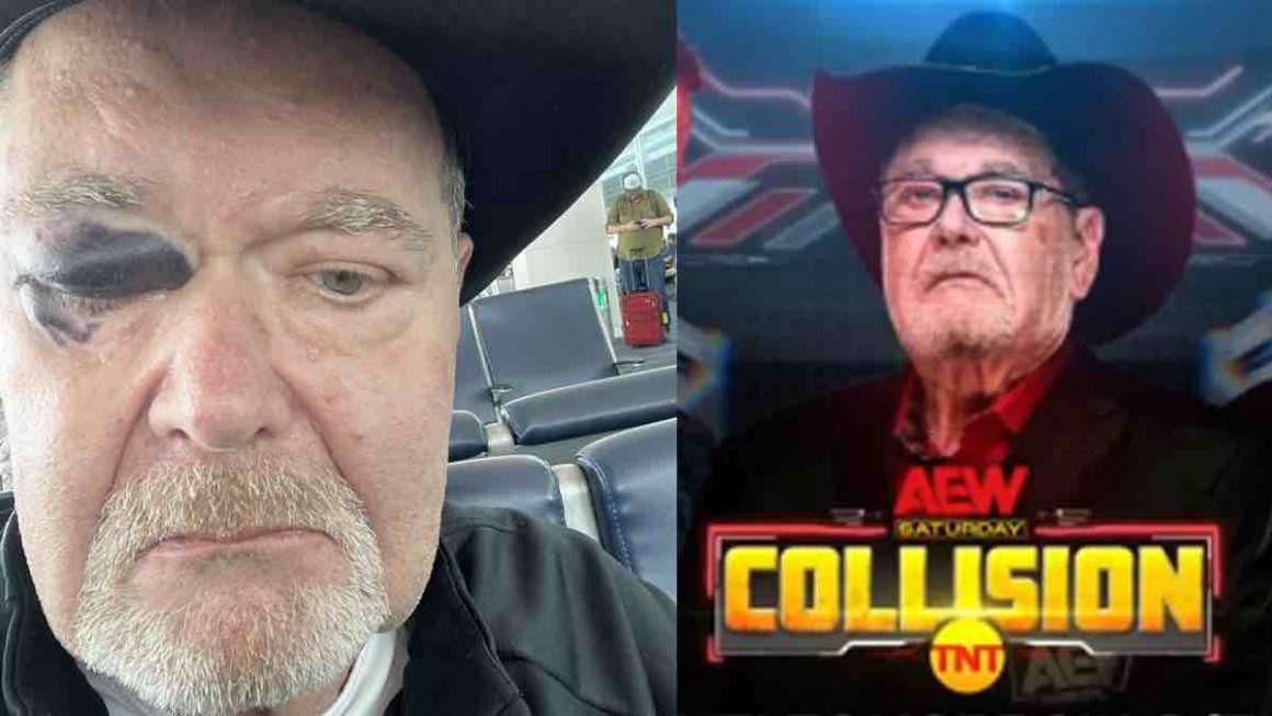 Despite suffering a black eye, Jim Ross says he'll still be at tonight ...