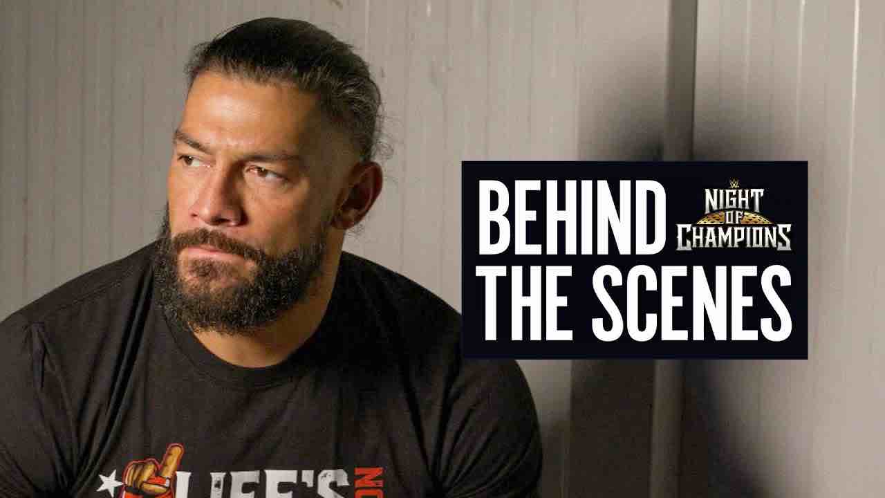 WWE provides an exclusive behind the scenes look at Night of Champions ...
