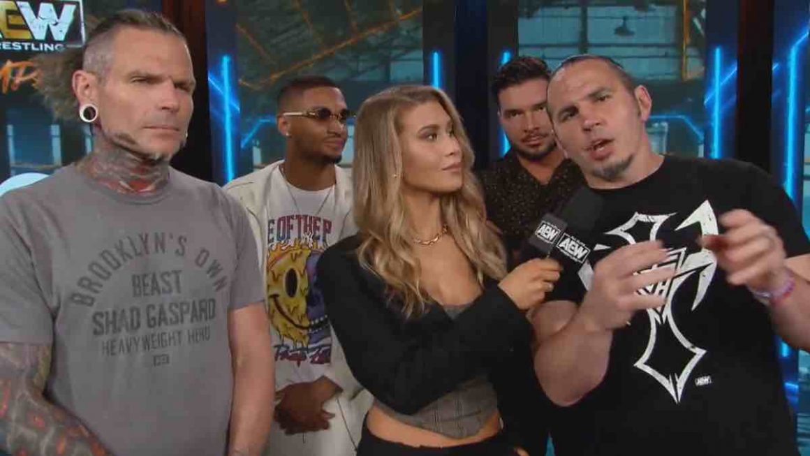 The Hardys vs. The Gunns added to Wednesday night's AEW Dynamite - WWE ...