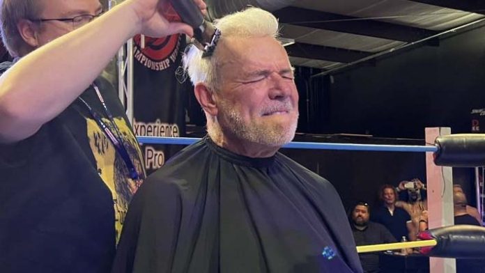 Video and Photos: Eric Bischoff shaves his head for a good cause - WWE ...