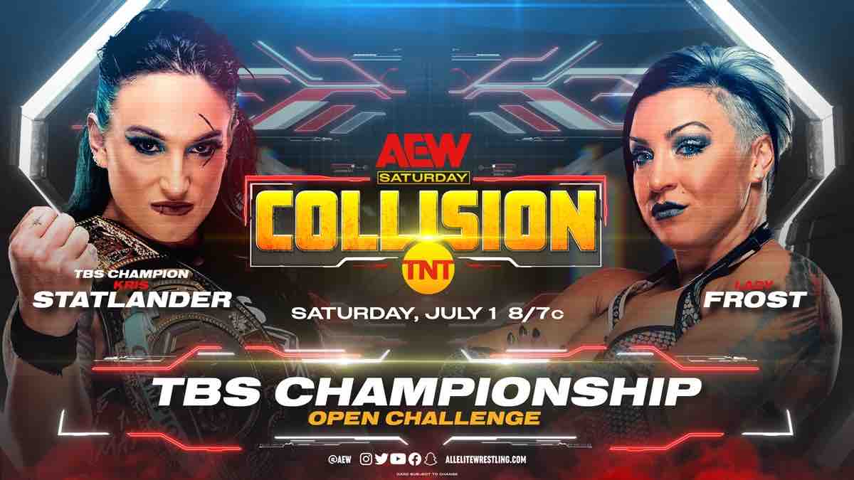AEW Collision Results - 7/1/23 (TBS Title Match, Owen Hart Quarterfinals) - WWE News, WWE ...