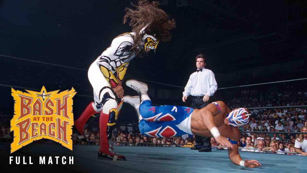 WWE Retro Video Full Match: WCW Bash at the Beach '96 - Rey Mysterio Jr. vs. Psychosis - WWE ...