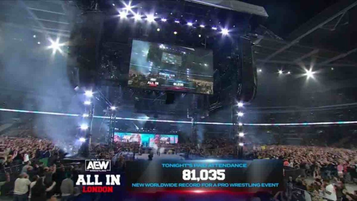 AEW announces All In London shatters multiple records - WWE News, WWE ...