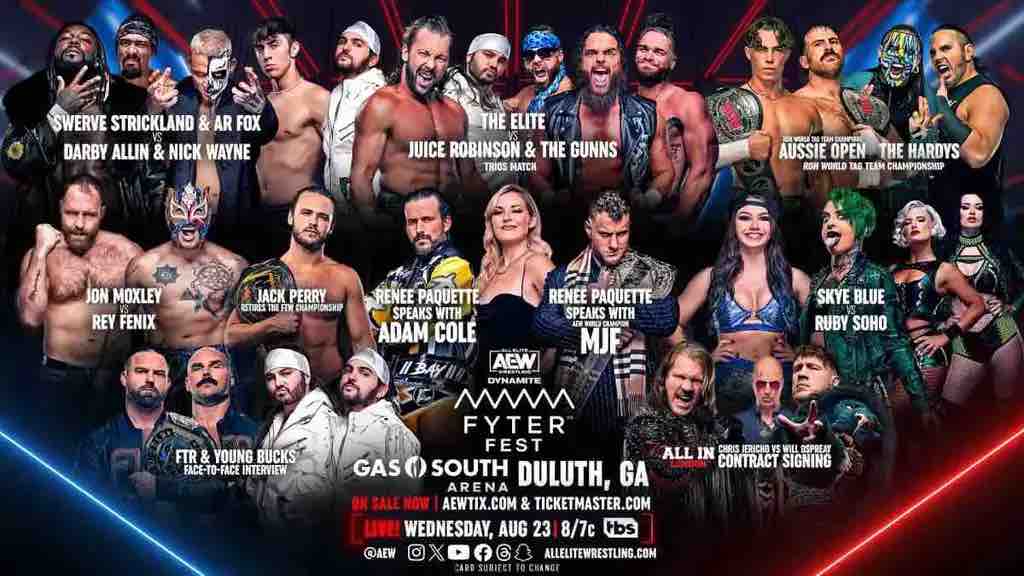 AEW Dynamite Fyter Fest Preview: Final show before Sunday's All In PPV - WWE News, WWE Results ...