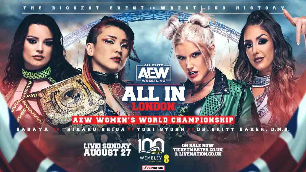 Saraya-Hikaru-Shida-Toni-Storm-Britt-Baker - WWE News, WWE Results, AEW News, AEW Results