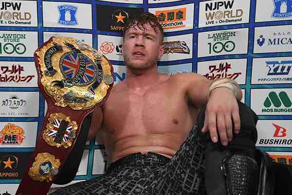 Will Ospreay changes IWGP US Title to the UK Title - WWE News, WWE ...